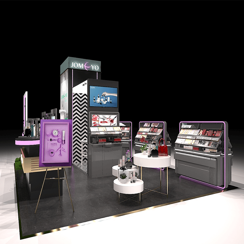 Cosmetic Open-plan Shop Design & Functional Display Counter in Cosmetic ...